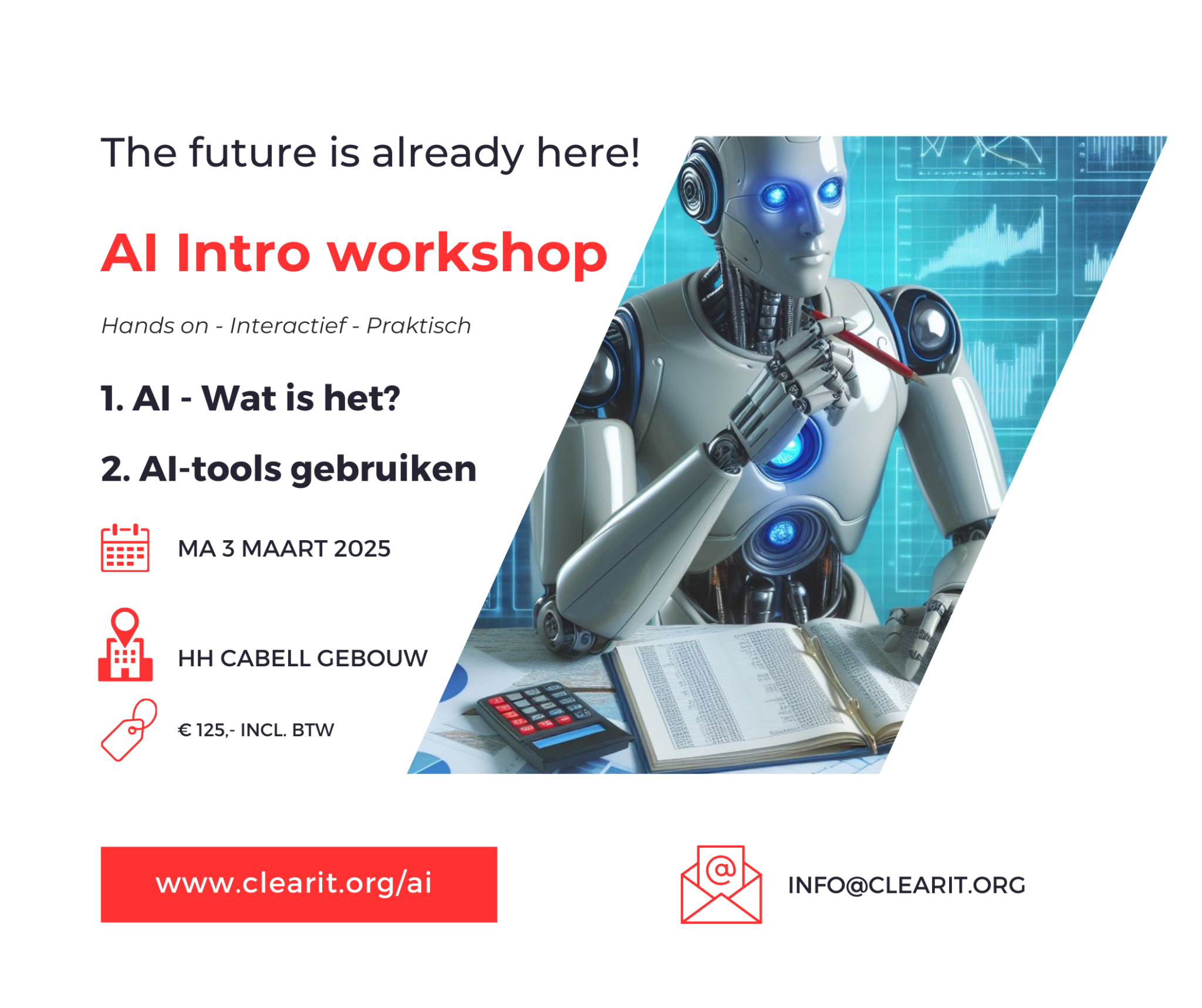 AI Workshops Maart 2025 – Clear IT Solutions