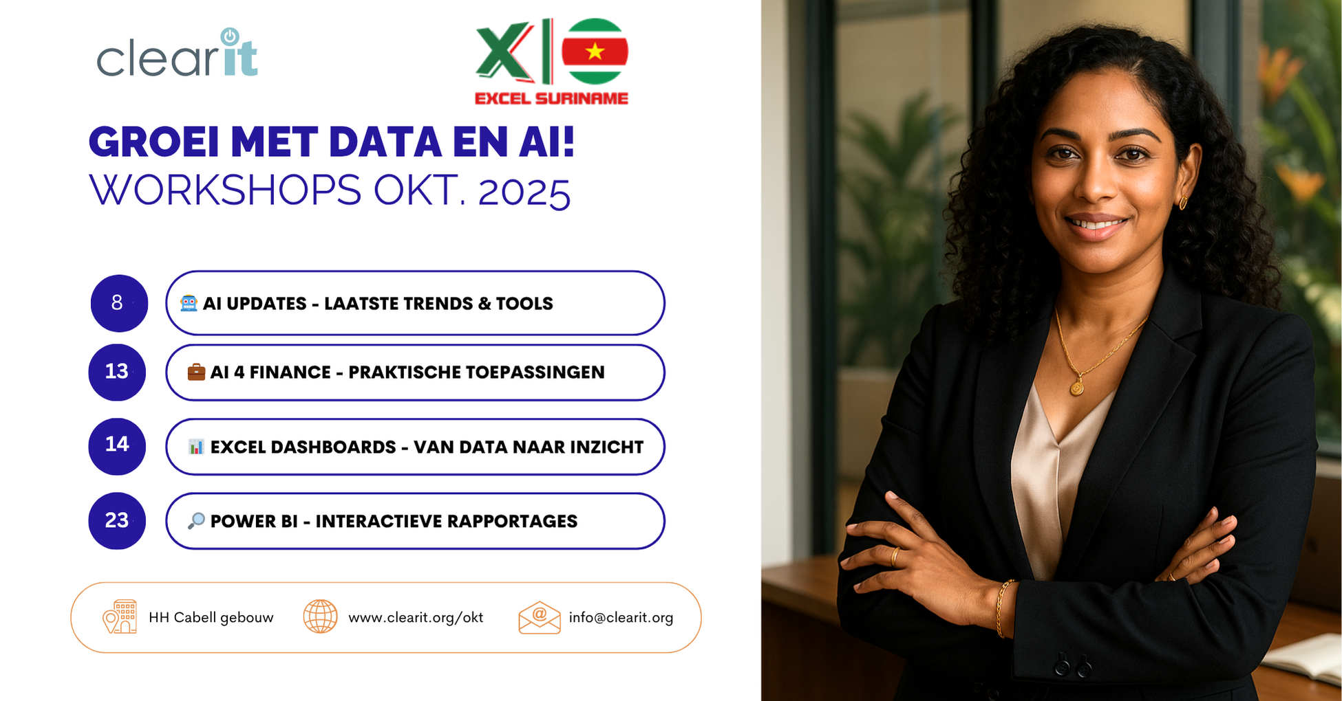 Workshops oktober 2025 – Clear IT Solutions